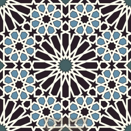 Tableau Mosaic orientale 8 poster oriental, mosaique, zelig, arabesque