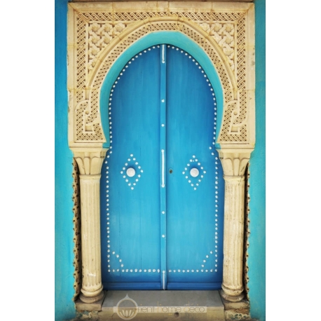 tableau porte orientale 1, portes marocaines